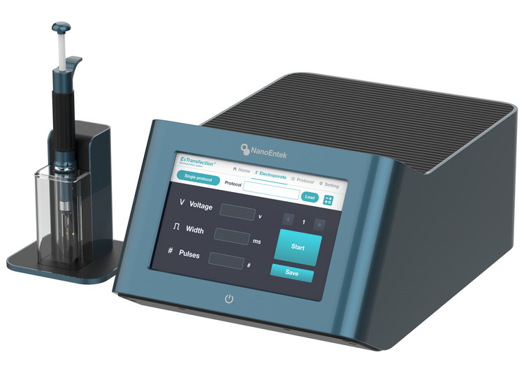Electroporation transfection system with advanced microporation technology