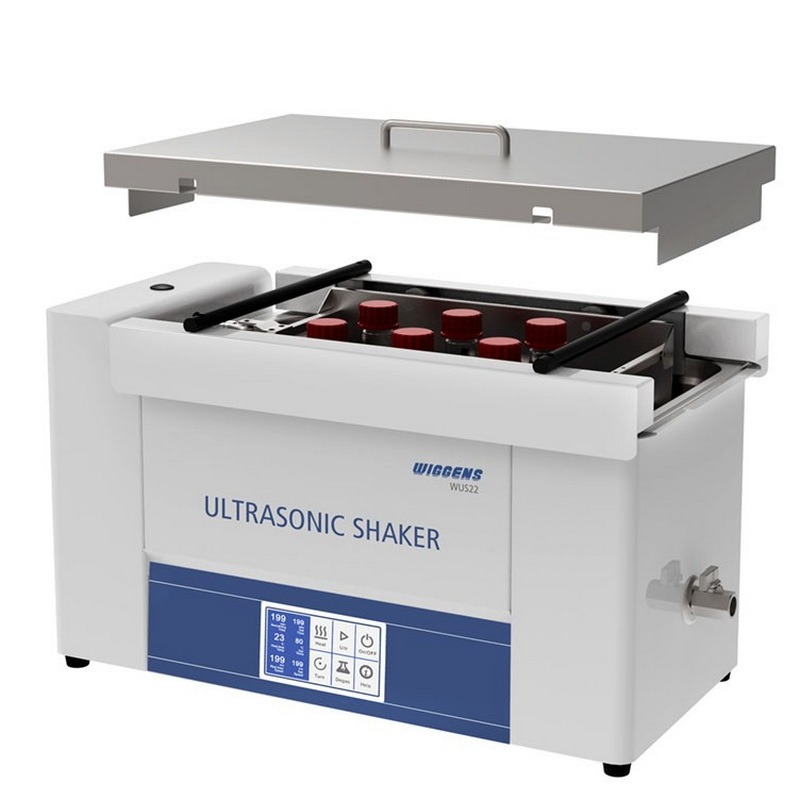 Wiggens shaking ultrasonic cleaning bath with 20 L capacity (WUS22)
