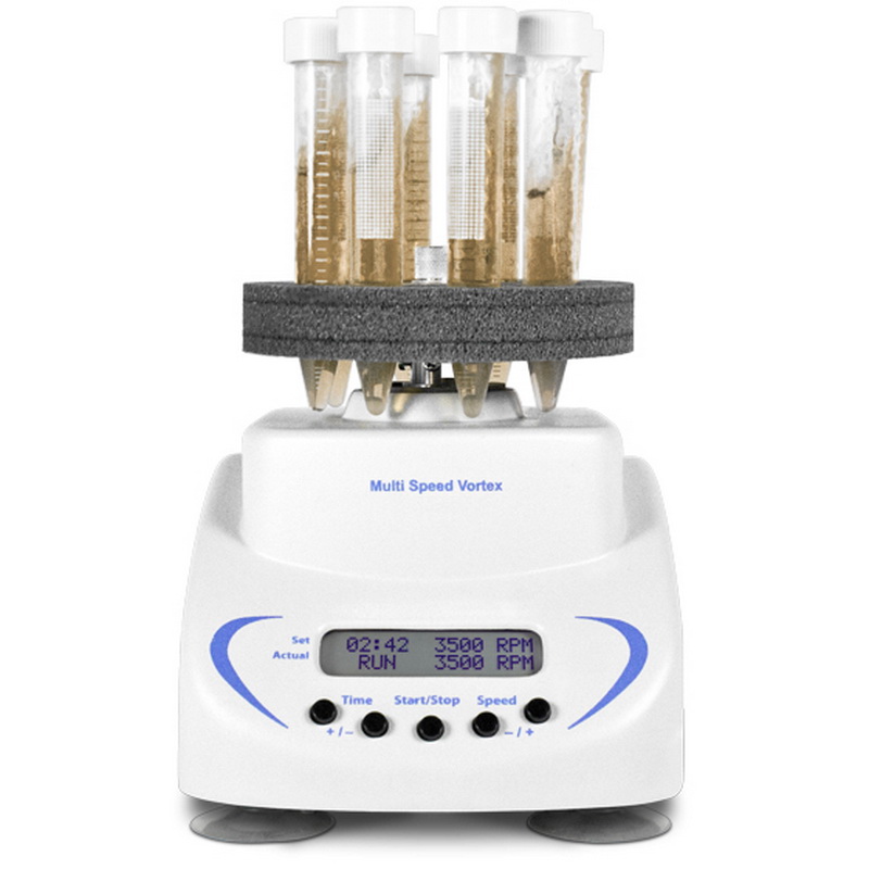 Biosan high speed vortexer for PCR microtubes and 10, 15 and 50 mL tubes