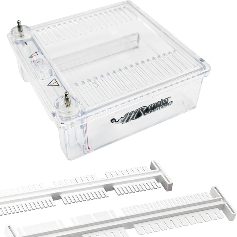 MJ-105A horizontal gel electrophoresis system from Major Science