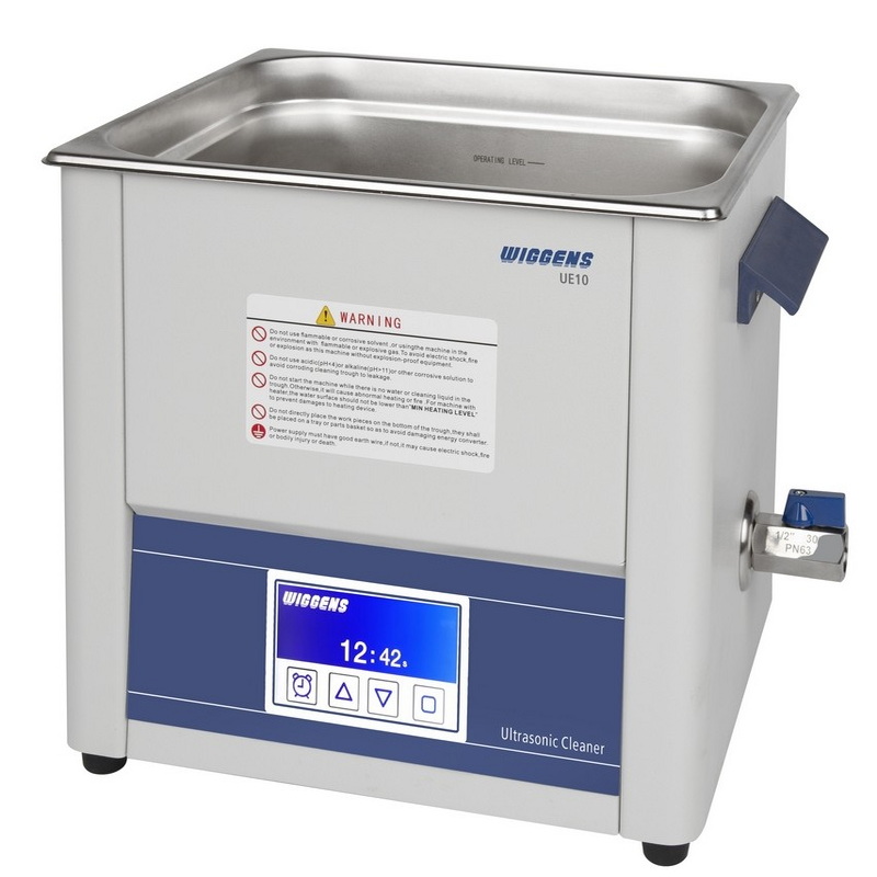 Ultrasonic cleaning bath, UE10, stainless steel, 10 litre maximum tank ...