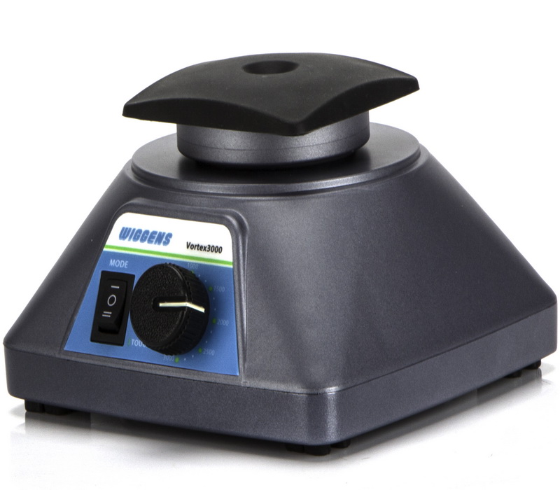 Wiggens vortexer and shaker for tubes and microplates