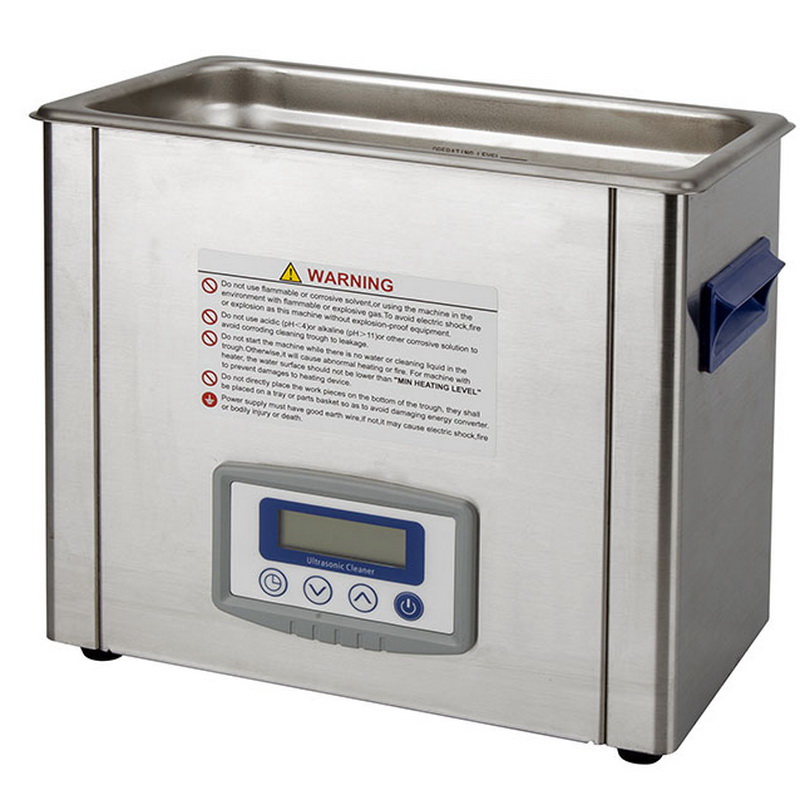 Wiggens and Sonoswiss stainless steel ultrasonic cleaning baths